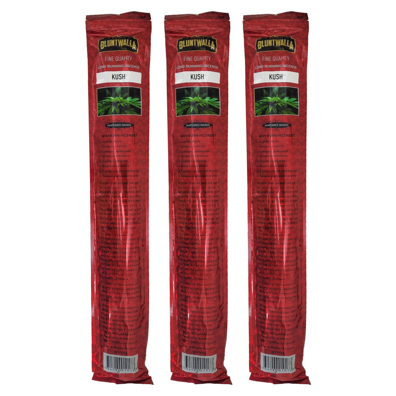 19" Jumbo Bluntwalla Kush Scent Incense Pack