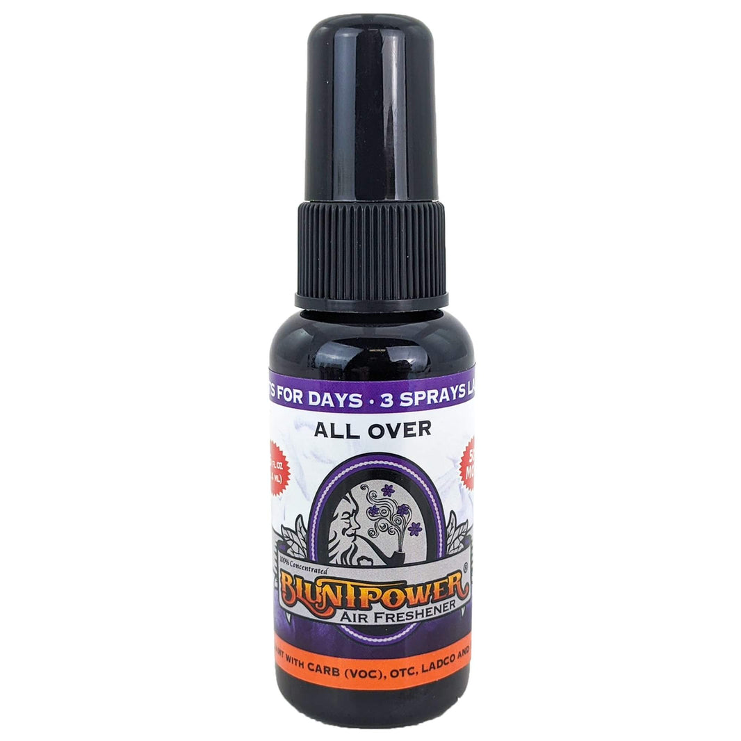 4-Pack Assorted 1.5 OZ Blunt Power Spray Air Fresheners